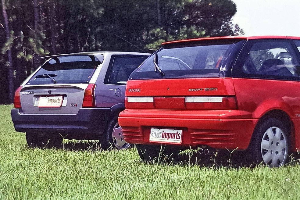 Suzuki Swift e Citroën AX mostraram que Gol não era o único GTI em 1994