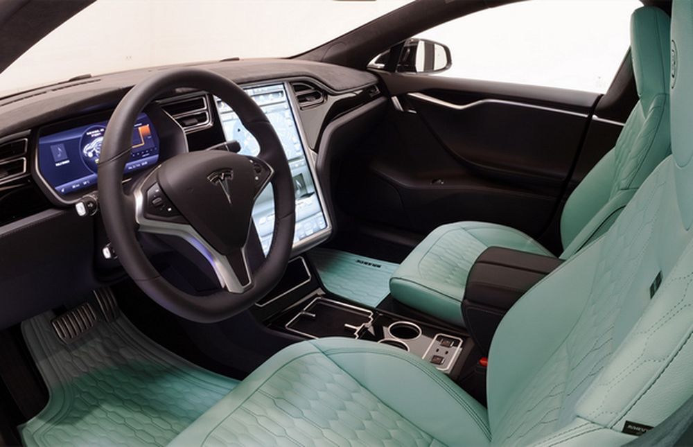 Brabus customiza Tesla Model S