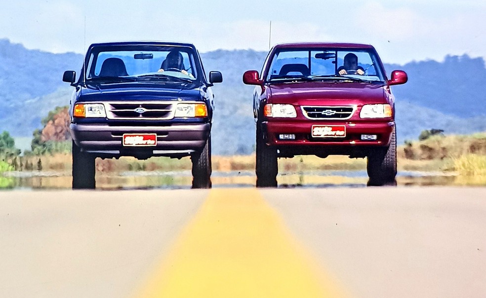 Comparativo de picapes 1997: Chevrolet S10 DLX 2.2 x Ford Ranger XL 2.3