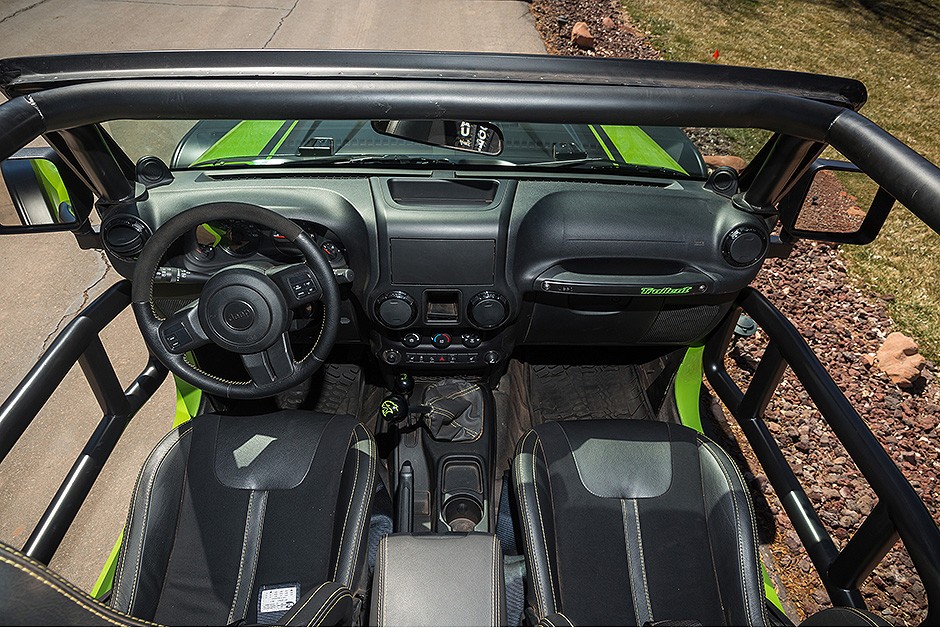 Aceleramos, ou quase, o Jeep Trailcat, o Wrangler com motor Hellcat