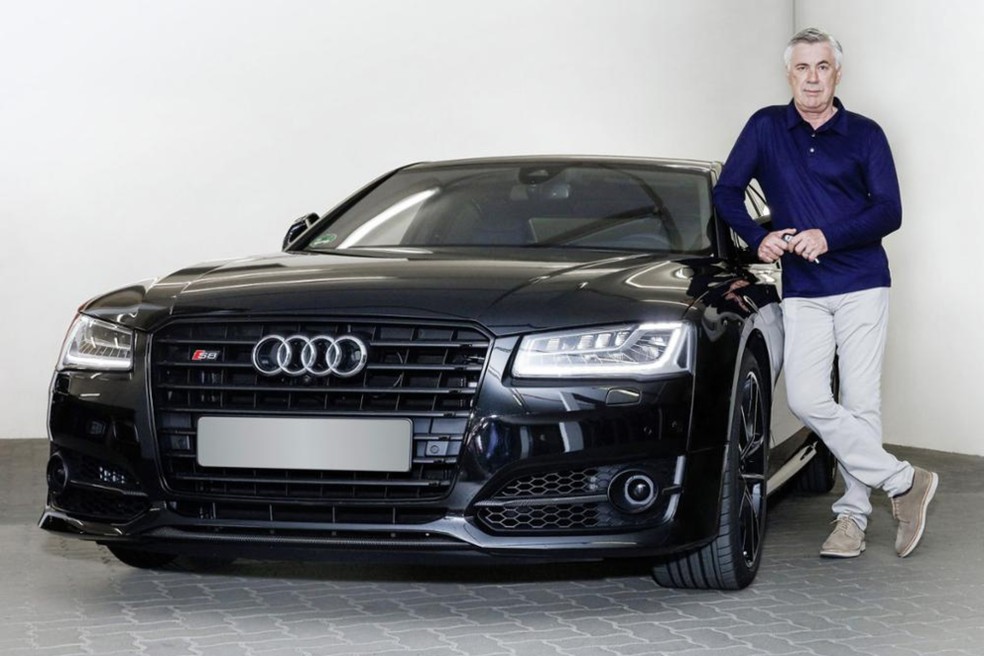 Ancelotti terá carro blindado no Brasil e prefere sedãs aos SUVs