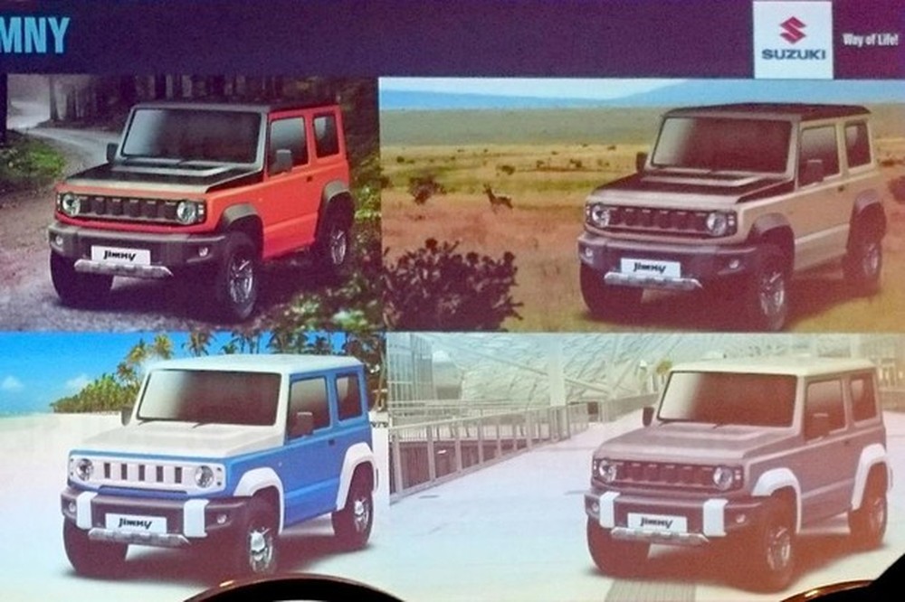 Fotos do novo Suzuki Jimny vazam na internet