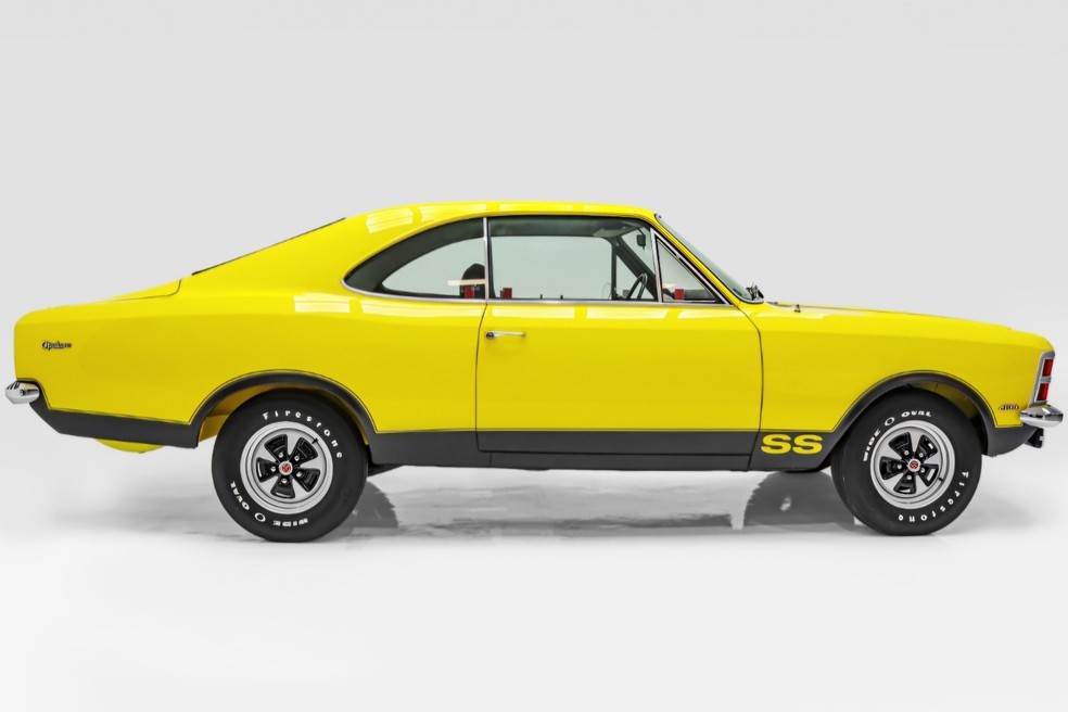 Achado usado: um Chevrolet Opala SS6 1977 todo restaurado digno de concurso