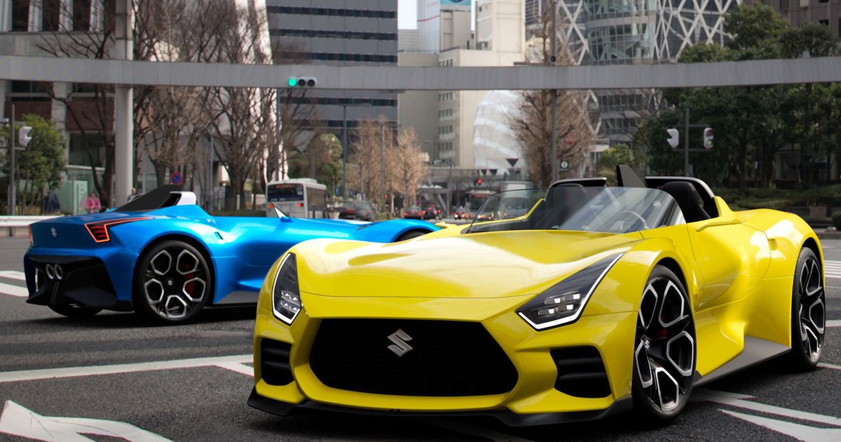 Suzuki cria superesportivo com motor de Hayabusa, mas só para videogame