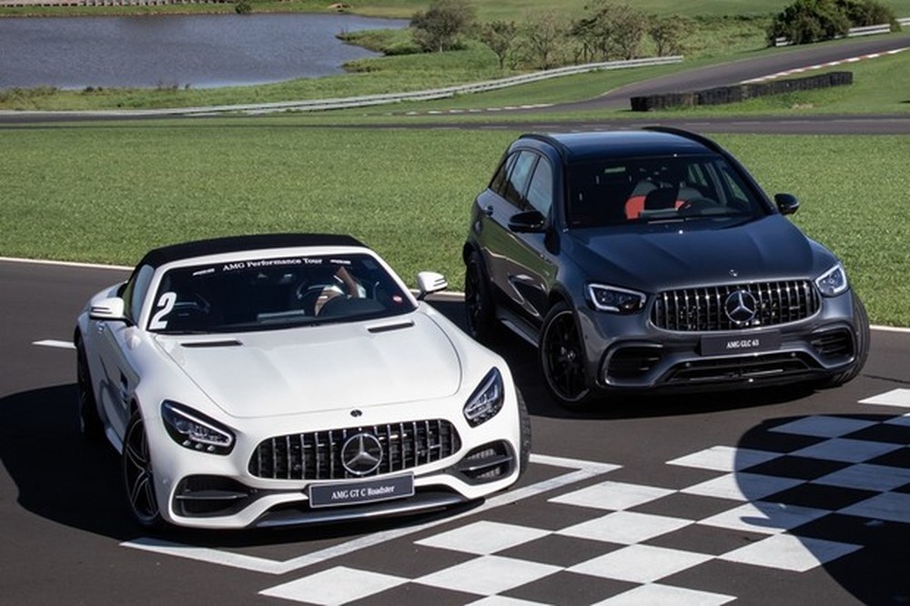 Novos Mercedes-AMG GLC 63 e GT C Roadster chegam ao Brasil equipados ...