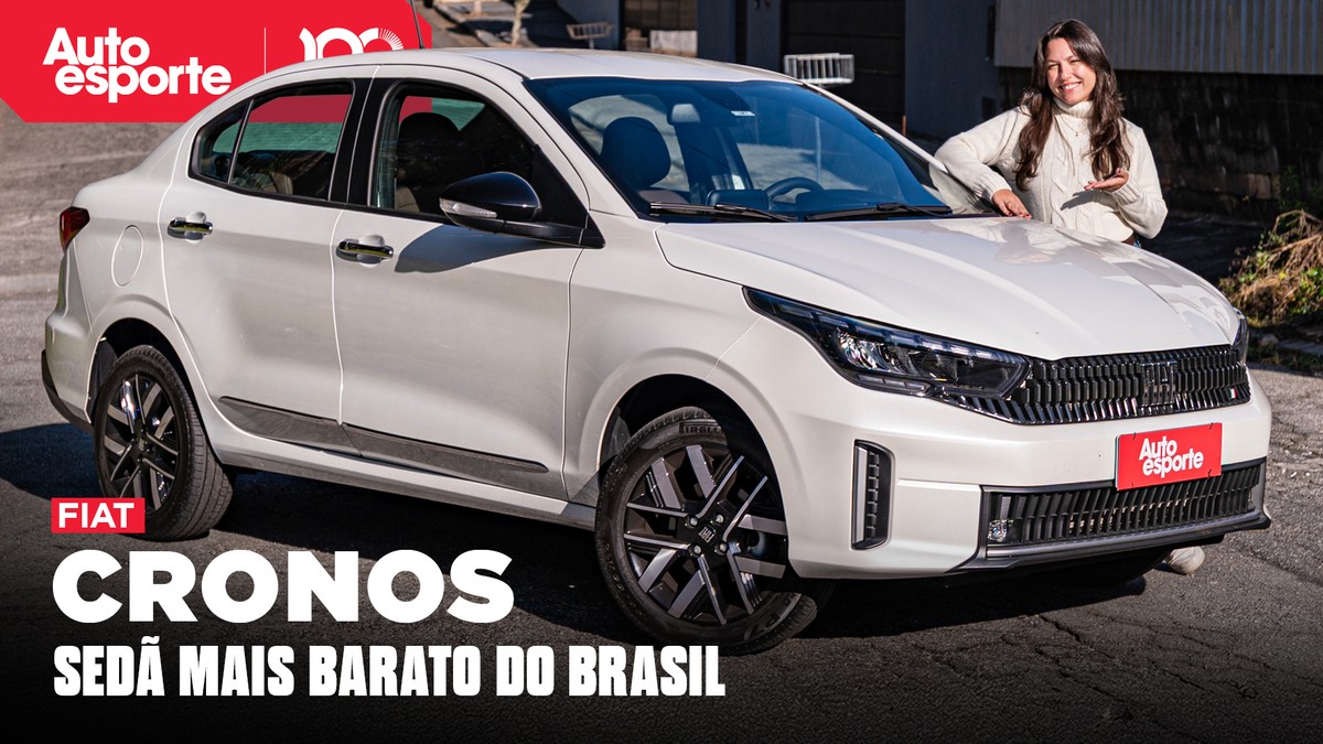 Vídeo: Fiat Cronos 2026 é o sedã mais barato do Brasil; vale?