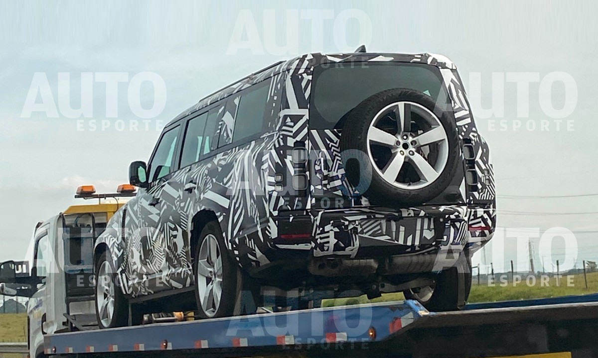 Land Rover Defender 130 é visto no Brasil duas semanas após ser lançado ...