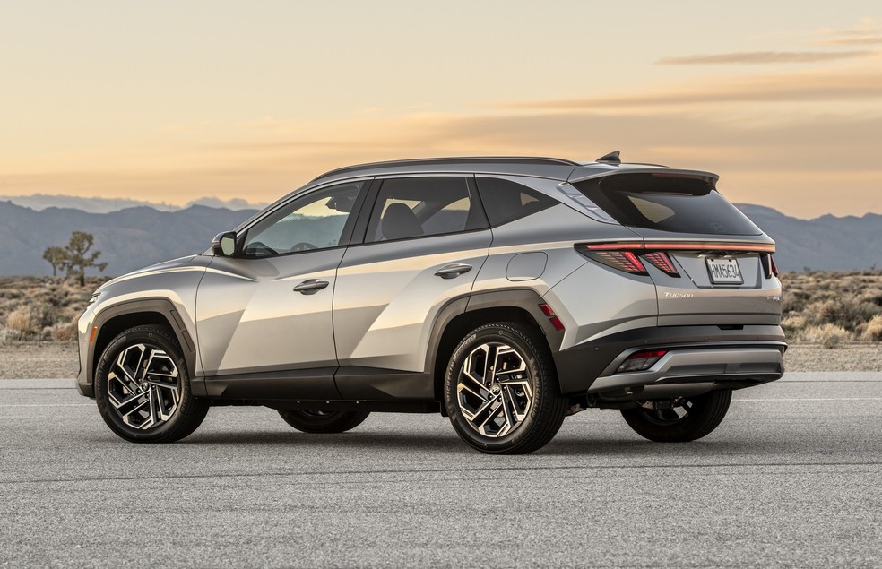 Novo Hyundai Tucson híbrido chega em 2026 e será produzido no Brasil