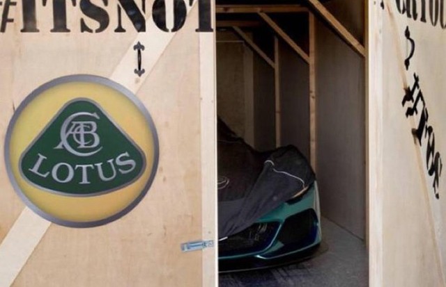 Lotus revela imagem do 3-Eleven
