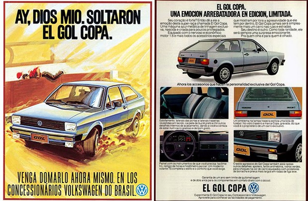 13 edições especiais de carros que homenagearam a Copa do Mundo