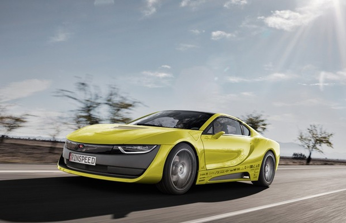 Rinspeed equipa BMW i8 com drone