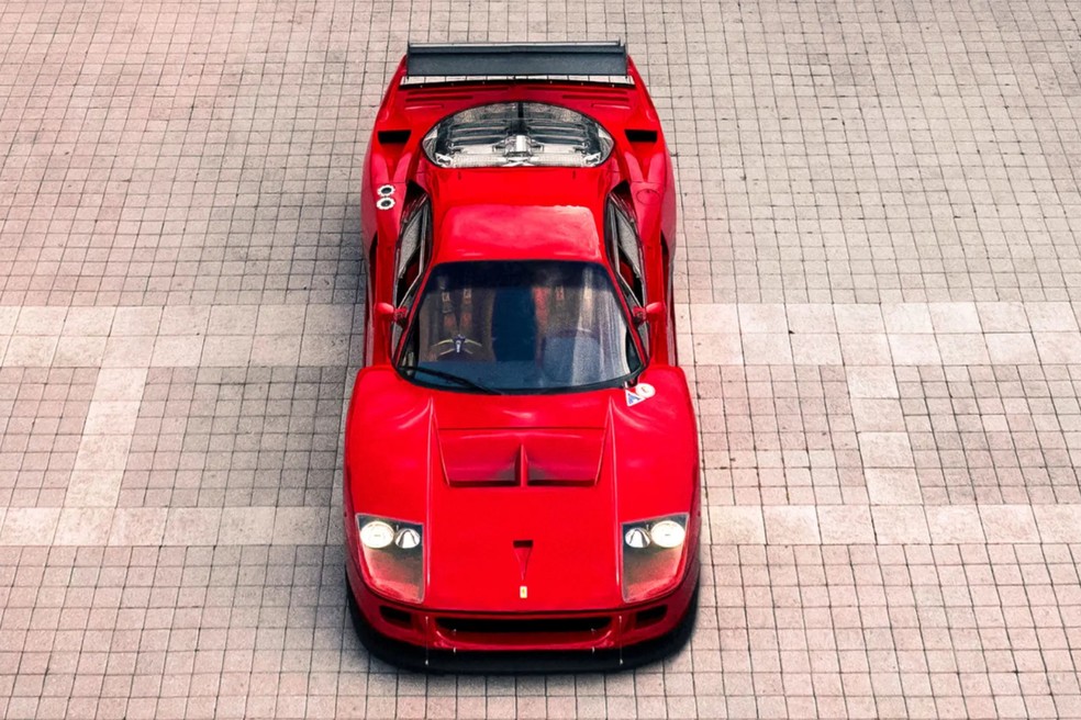 Ferrari F40 raríssima vai a leilão e preço pode chegar a R$ 48 milhões