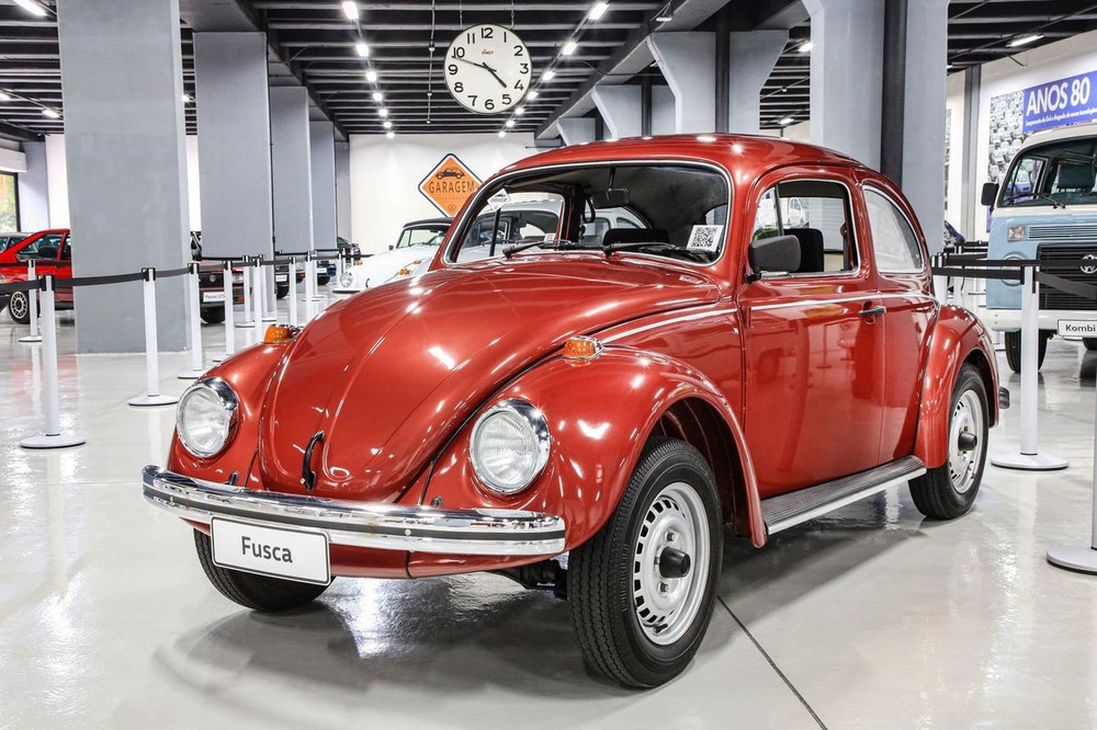 No Dia Nacional do Fusca, VW exibe um dos últimos exemplares e carro mostrado a Itamar