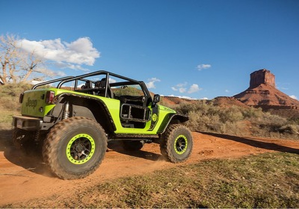 Aceleramos, ou quase, o Jeep Trailcat, o Wrangler com motor Hellcat