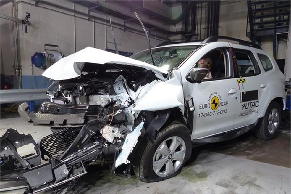 Novo Duster leva apenas três estrelas no Euro NCAP