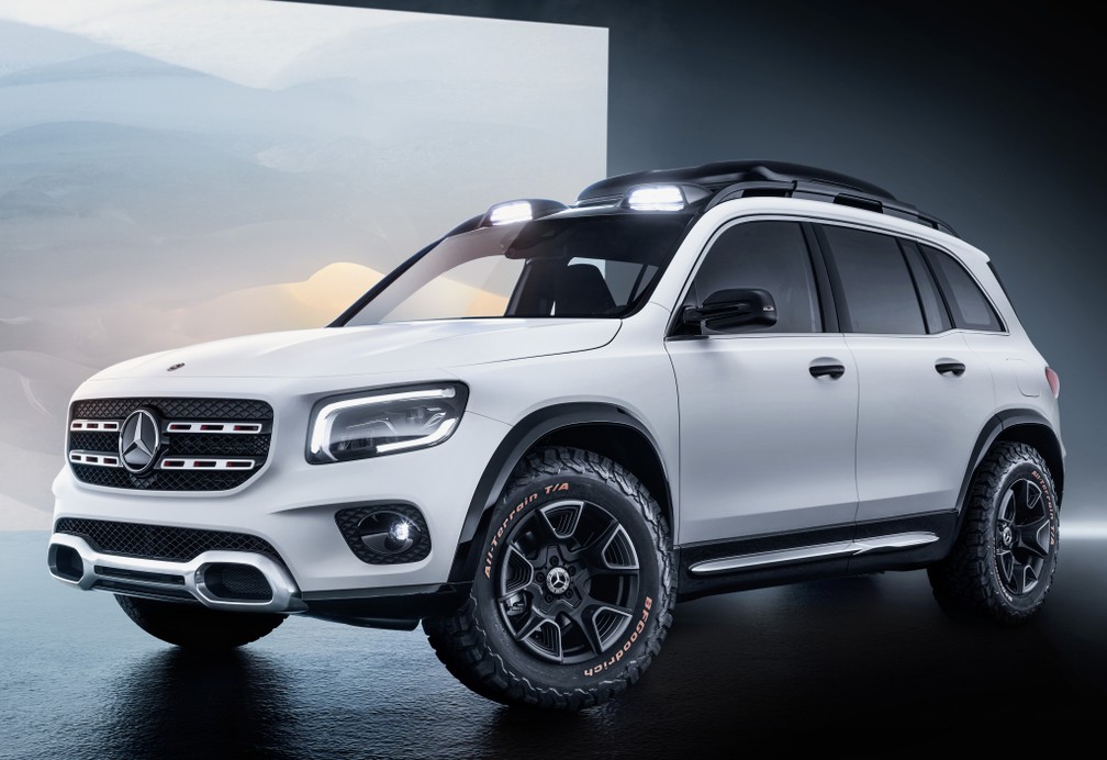 Mercedes-Benz mostra conceito do inédito GLB no Salão de Xangai
