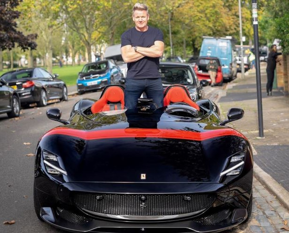Fã de Ferrari, chef Gordon Ramsay tem quatro em sua coleção (e outras ...