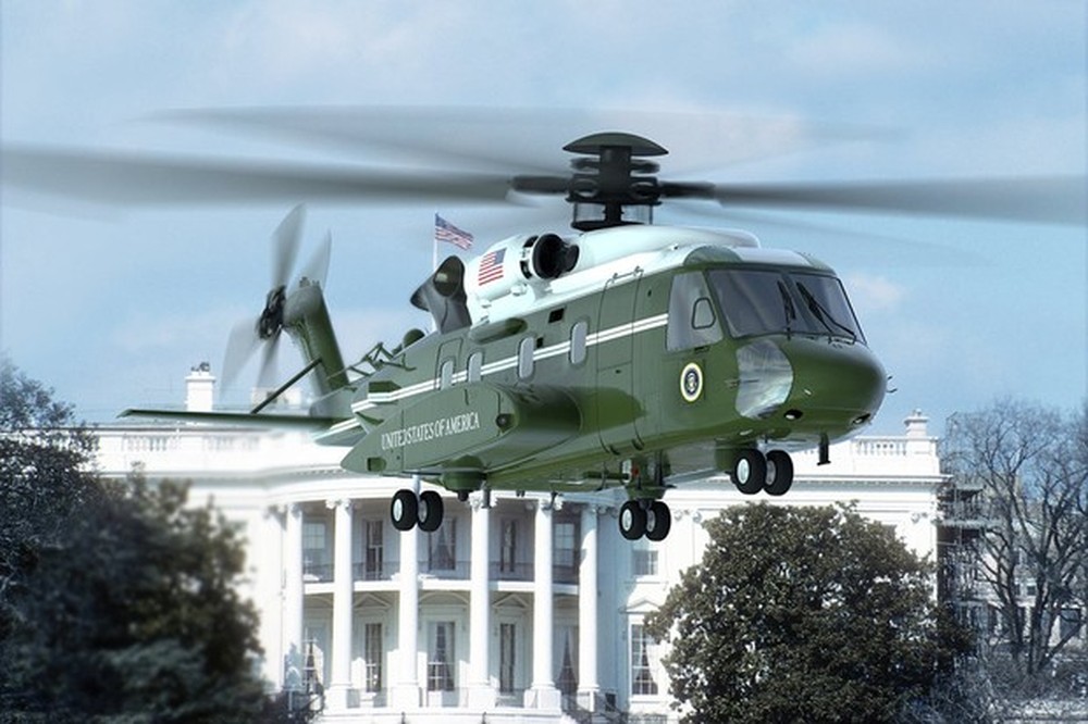 O novo helicóptero do Donald Trump é uma limusine aérea