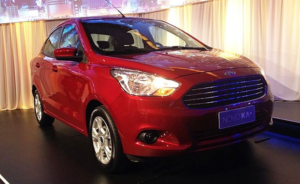 Ford apresenta Ka+, versão sedã do novo Ka