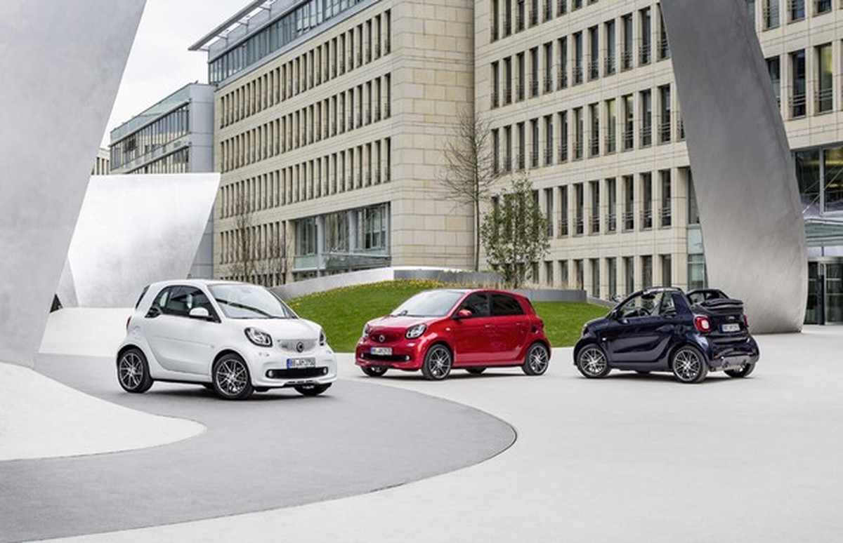 Smart apresenta preparação da Brabus para Fortwo e Forfour