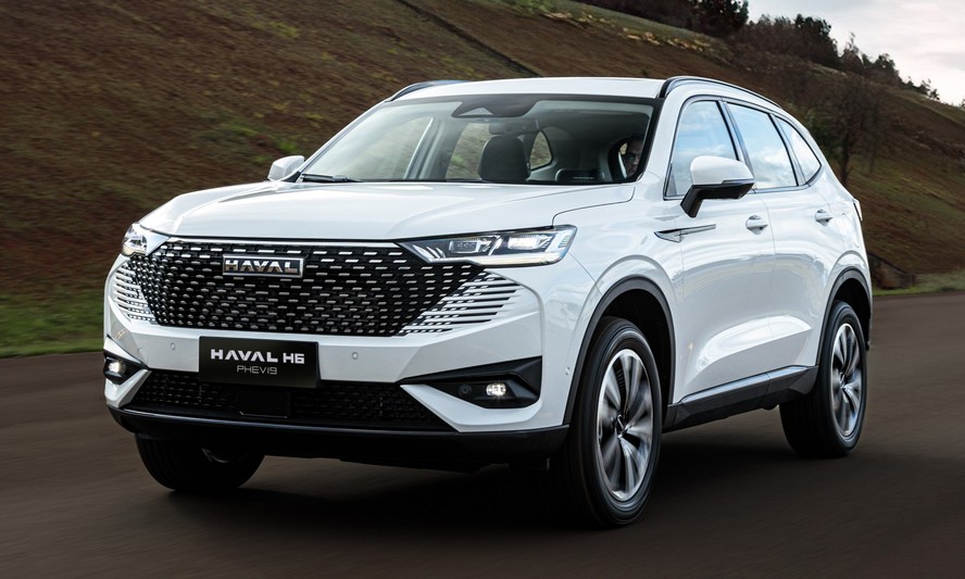 GWM confirma Haval H6 e Tank 300 híbridos flex no 1º semestre de 2026