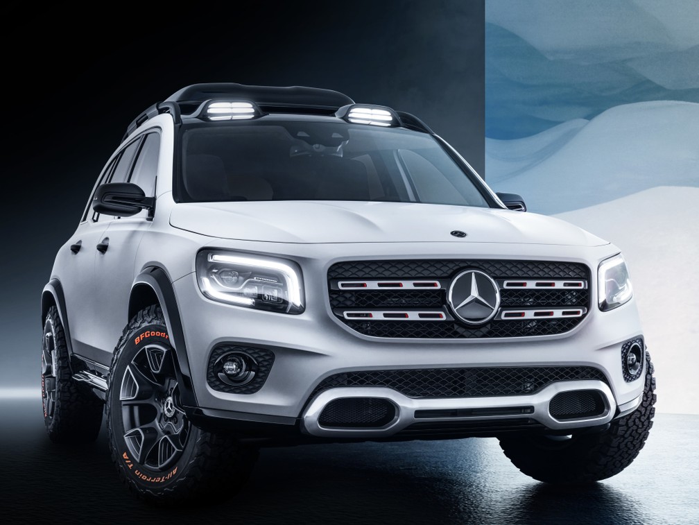 Mercedes-Benz mostra conceito do inédito GLB no Salão de Xangai