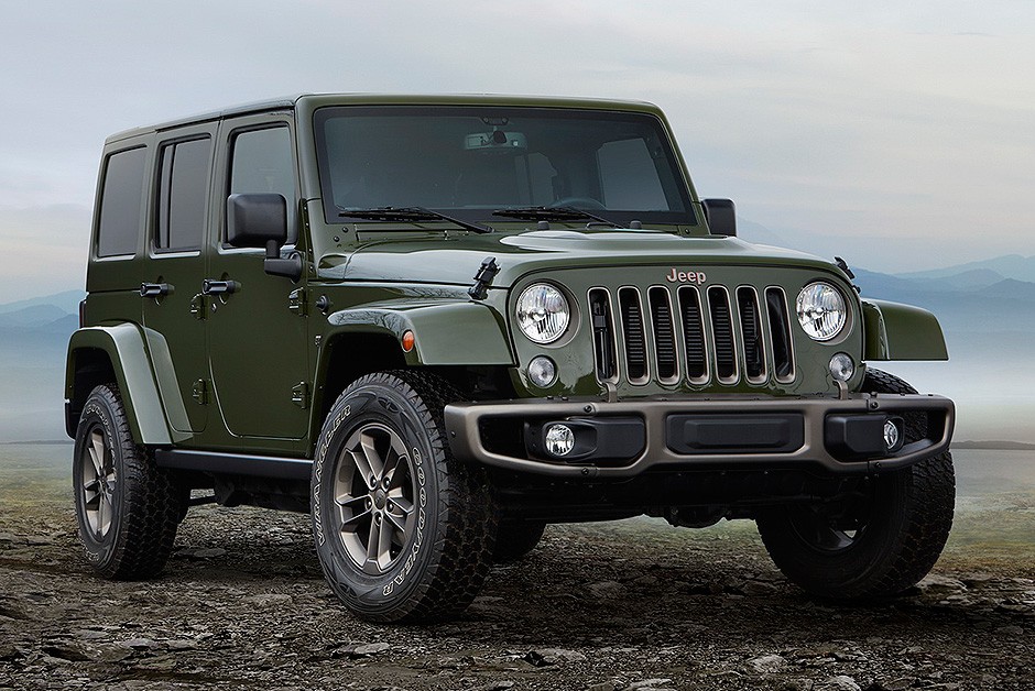 Jeep comemora 75 anos com edição especial para toda a linha