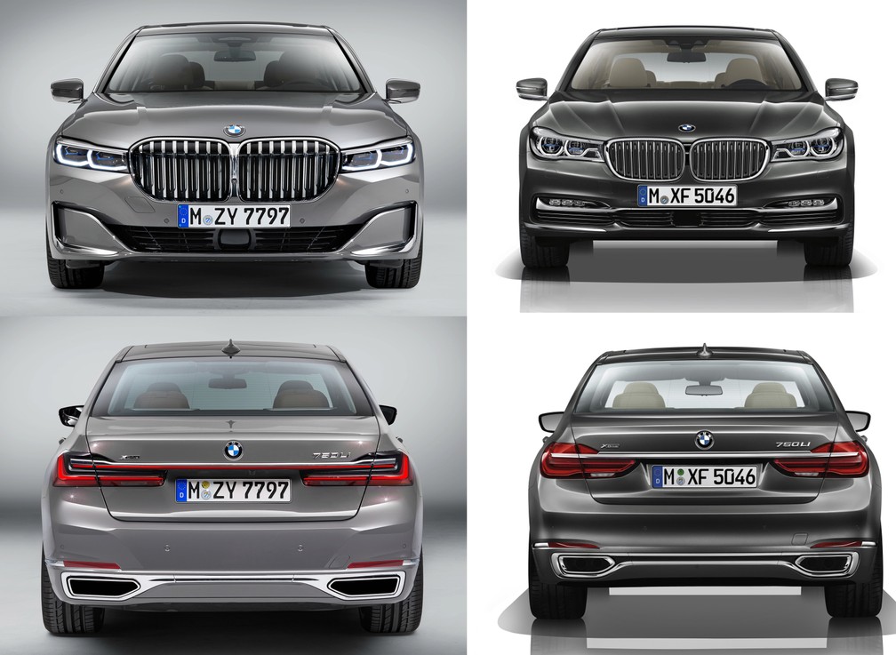 BMW Série 7 tem visual e motores atualizados