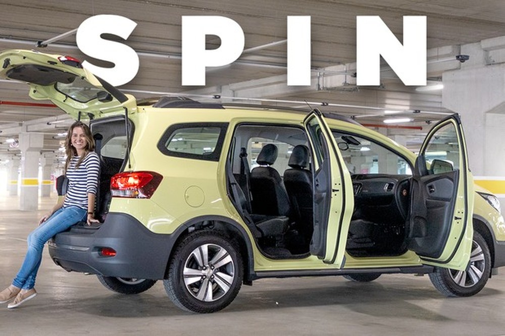 Vídeo: como é o espaço para levar até 7 pessoas na Chevrolet Spin?