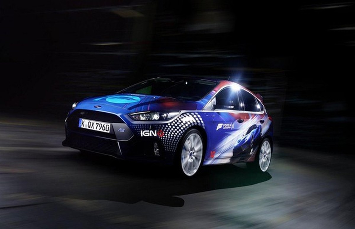 Ford mostra Focus RS para game Forza Motorsport