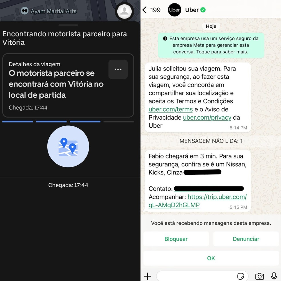 Como pedir Uber ou 99 para outra pessoa; passo a passo