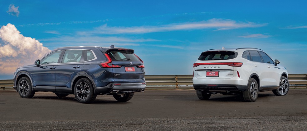 Comparativo: Honda CR-V e GWM Haval H6, qual o melhor SUV híbrido?