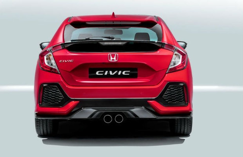Honda Civic hatch será vendido com motor 1.0 turbo na Europa