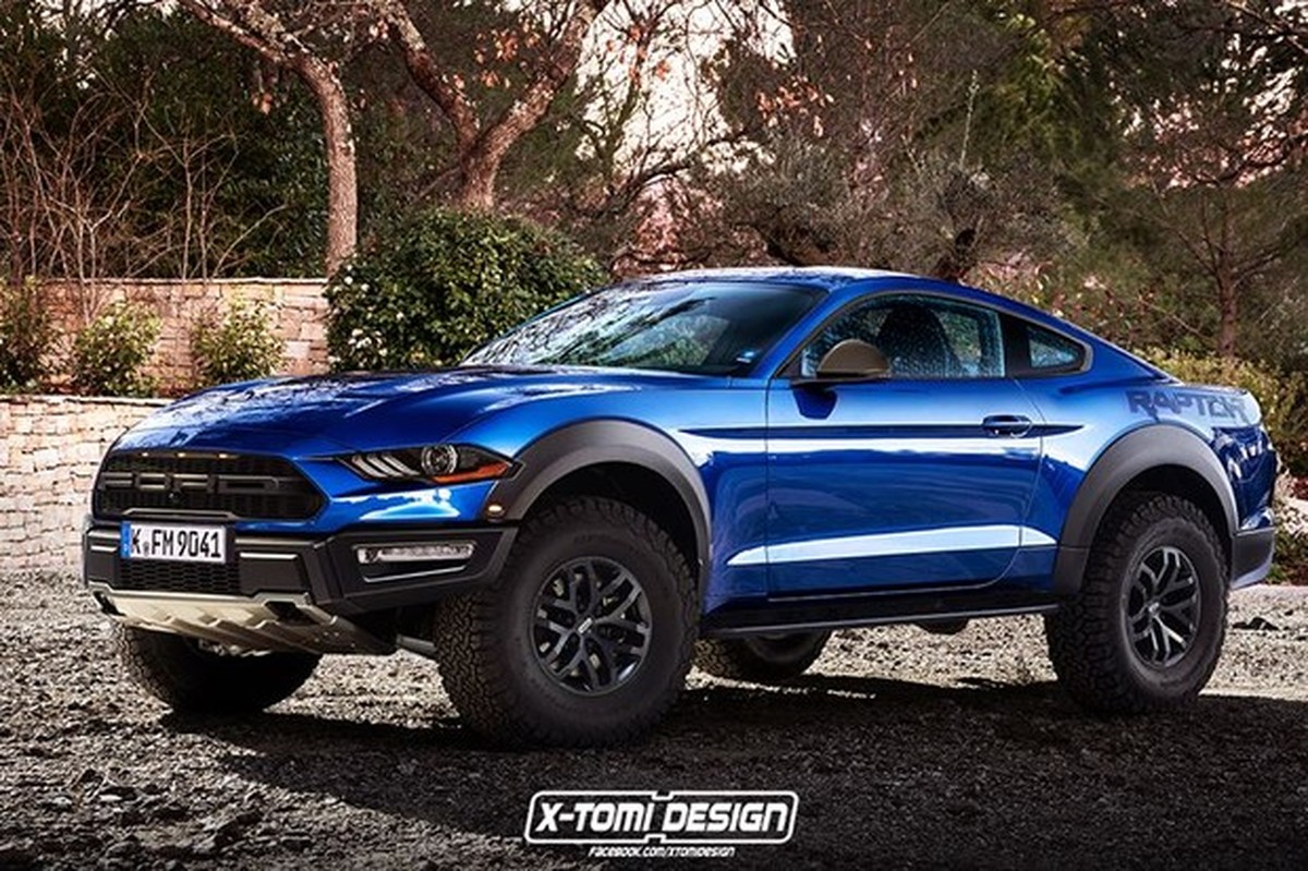 Que tal um off-road nesse Ford Mustang Raptor?