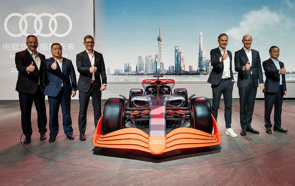 Audi mostra protótipo do carro que vai usar na Fórmula 1 a partir de 2026