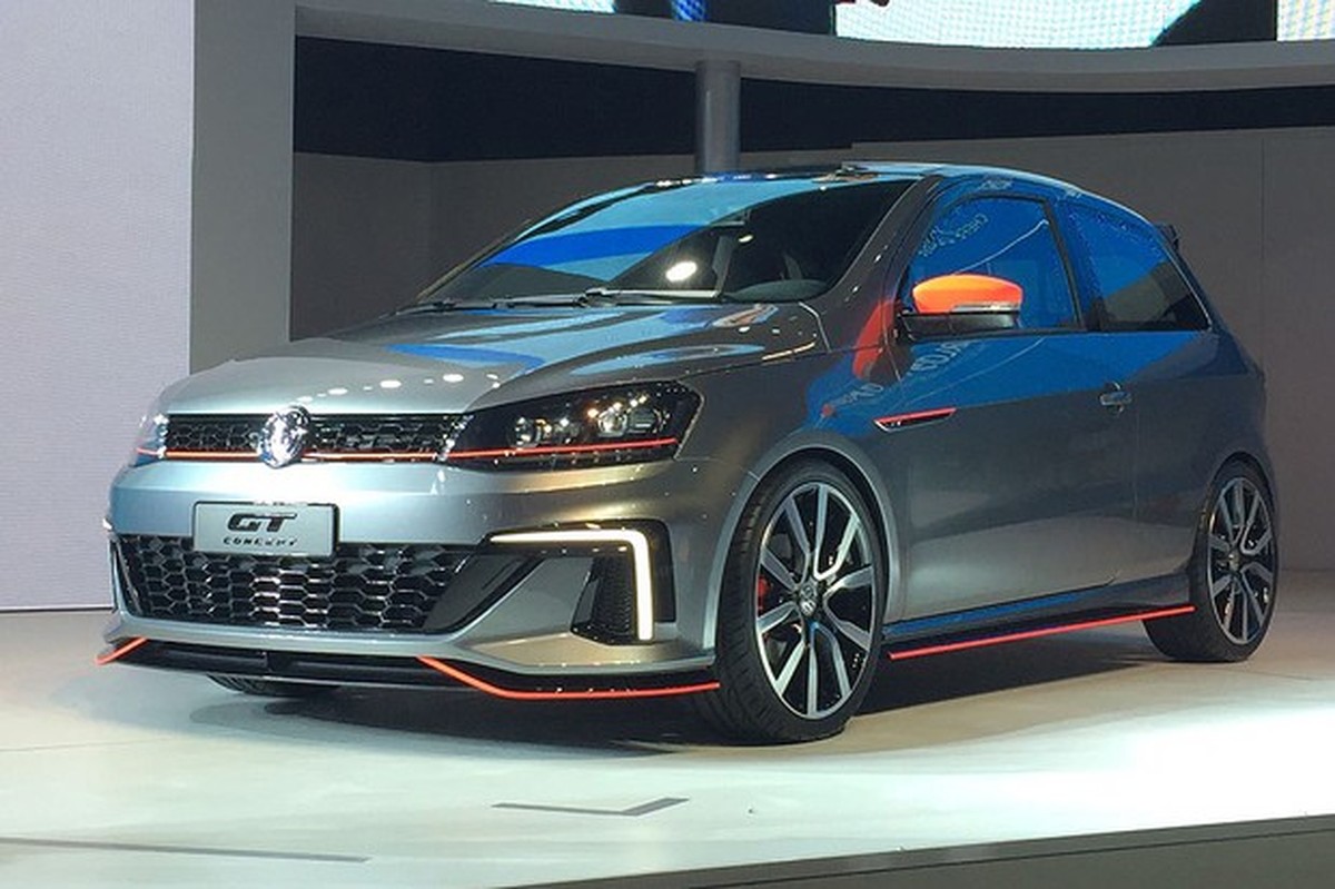 Volkswagen Gol ganha cara de Golf GTI em conceito do Salão do Automóvel