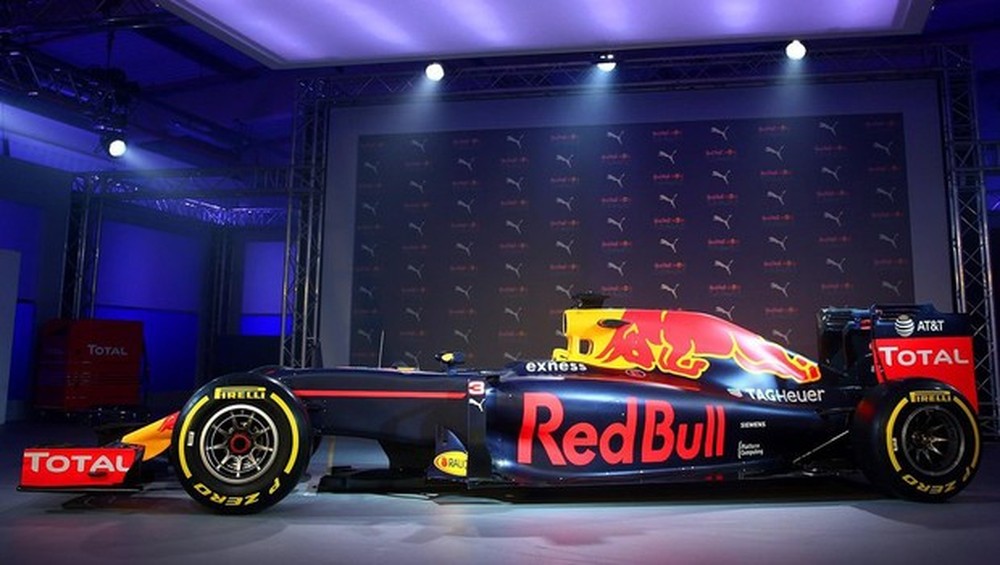 Red Bull apresenta nova pintura dos carros de F1 para 2016