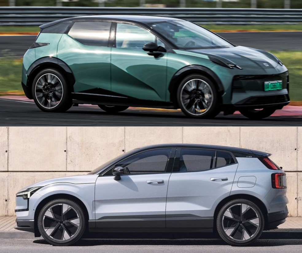 Zeekr X vs Volvo EX30: semelhanças e diferenças entre os SUVs irmãos