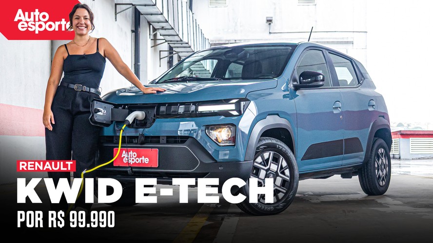 Vídeo: Renault Kwid E-Tech é o carro elétrico mais barato do Brasil; vale?