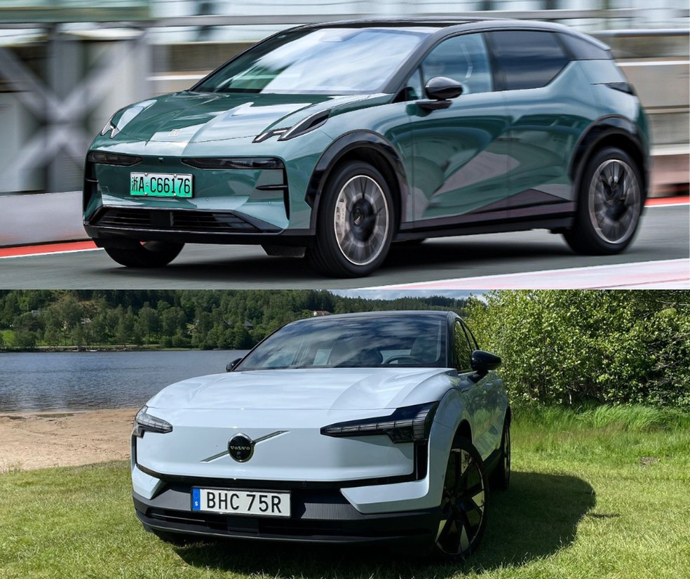 Zeekr X vs Volvo EX30: semelhanças e diferenças entre os SUVs irmãos