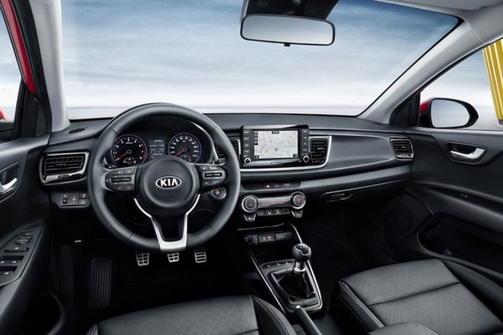 Kia revela visual da nova geração do Rio