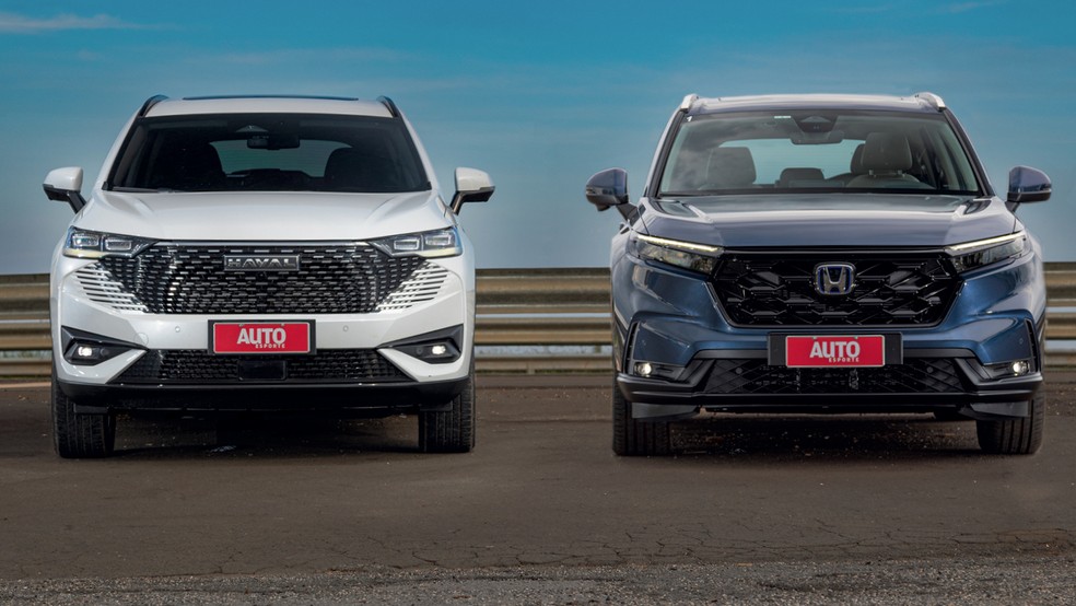 Comparativo: Honda CR-V e GWM Haval H6, qual o melhor SUV híbrido?