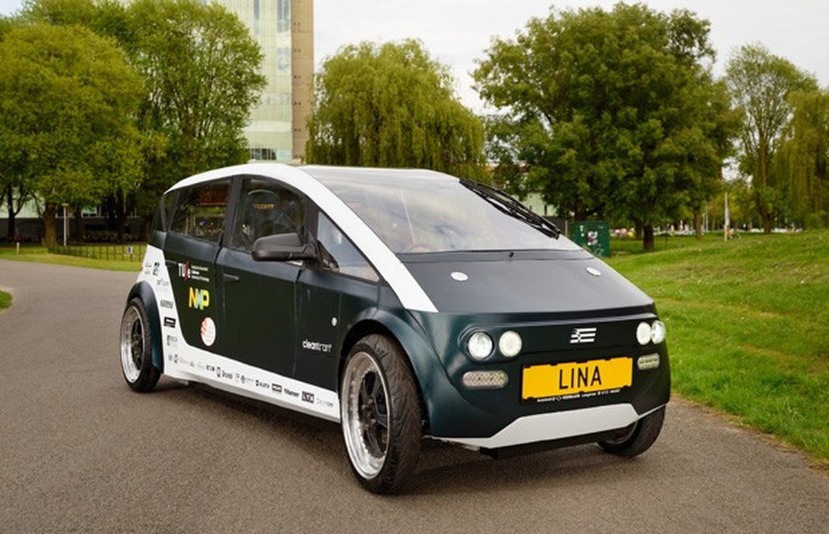 Estudantes holandeses criam carro biodegradável