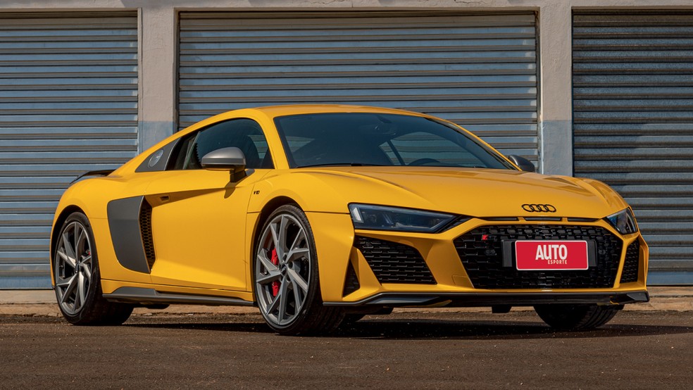 Audi R8 Preto E Amarelo Novo Audi R8 Chega Com 1,6 Milhão De