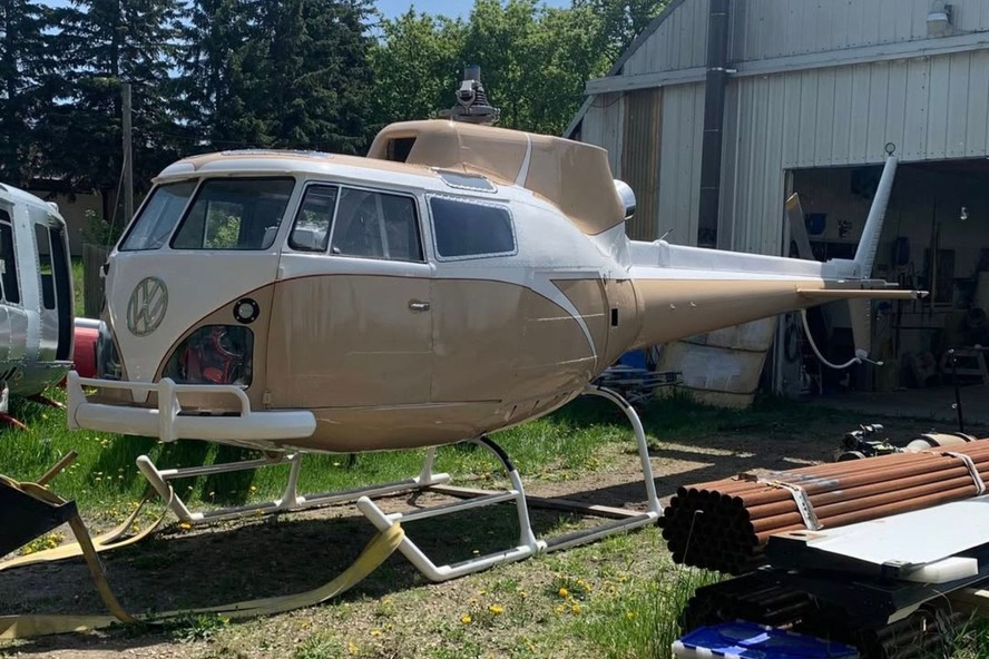 Kombi voadora? Conheça o projeto que transformou a van em helicóptero