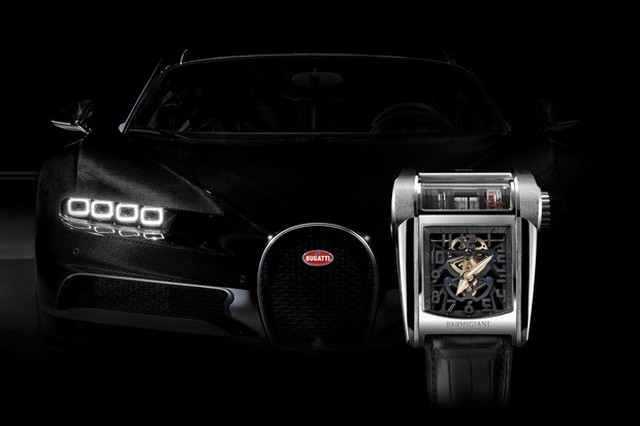 Este relógio é inspirado no Bugatti Chiron e quer ser um motor no seu pulso
