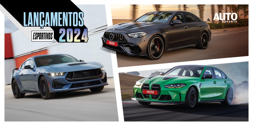 Carros 2024: 16 novos esportivos serão lançados no Brasil no ano que vem