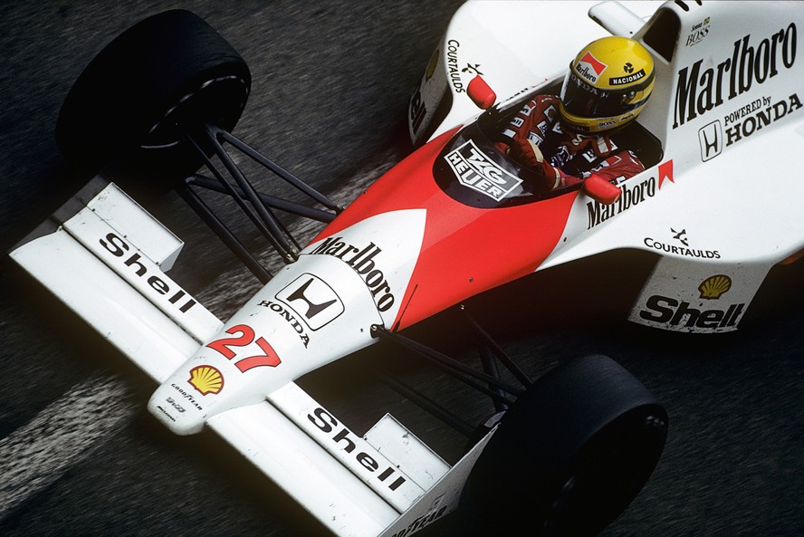 F1: como é o Mclaren MP4/5B de Senna que Hamilton vai pilotar em Interlagos