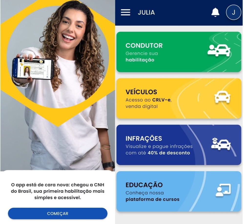 CNH do Brasil: passo a passo para acessar novo aplicativo da habilitação