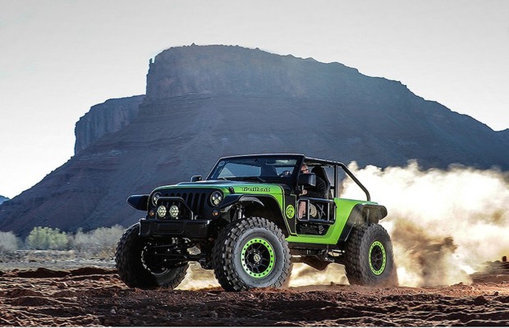 Aceleramos, ou quase, o Jeep Trailcat, o Wrangler com motor Hellcat